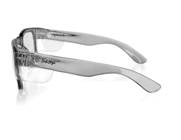 SAFESTYLE Fusions Clear Lens - Graphite Frame | Workin' Gear