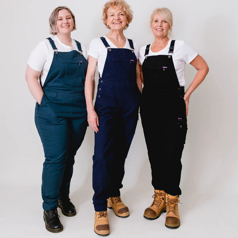 GREEN HIP Womens Overalls - Gardner Green | Workin' Gear