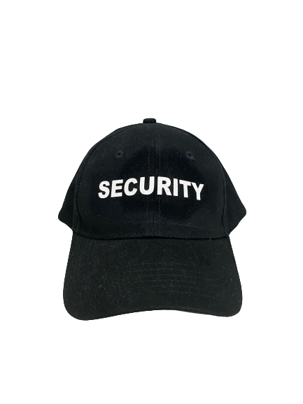SECURITY Cap Black (AH230) | Workin' Gear