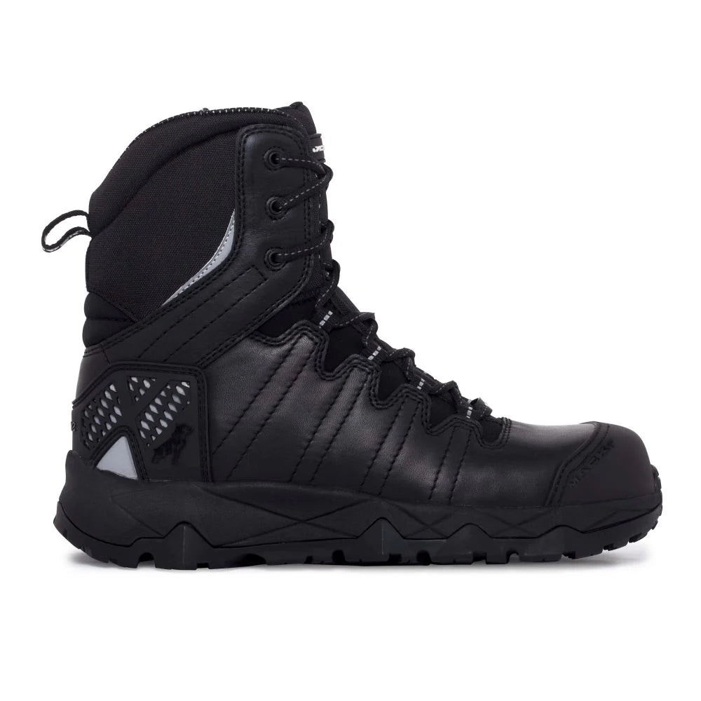 MACK Terrapro Zip Safety Boot - Black | Workin' Gear