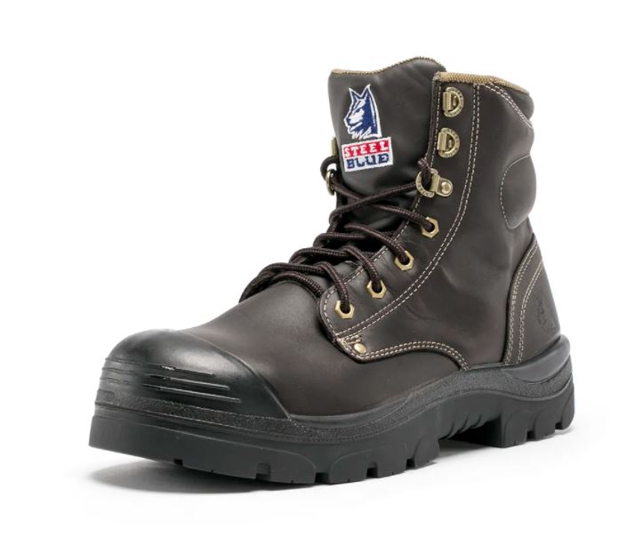 STEEL BLUE 332102 ARGYLE Lace up Ankle Boot with Bump Cap | Workin' Gear