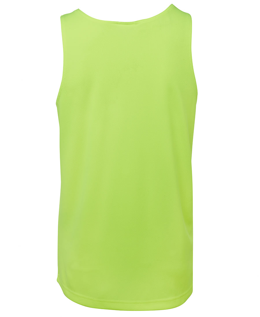 JB'S 6HTS Hi Vis Traditional Singlet | Workin' Gear