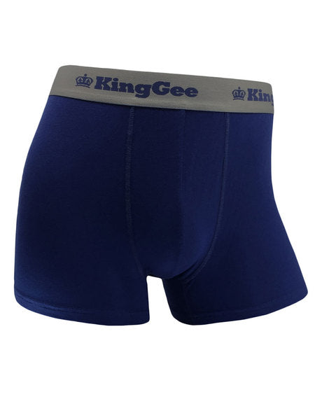 Bamboo Work Trunks - Navy | KING GEE | Workin' Gear