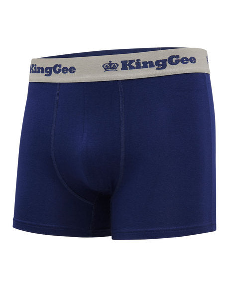 Bamboo Work Trunks - Navy | KING GEE | Workin' Gear