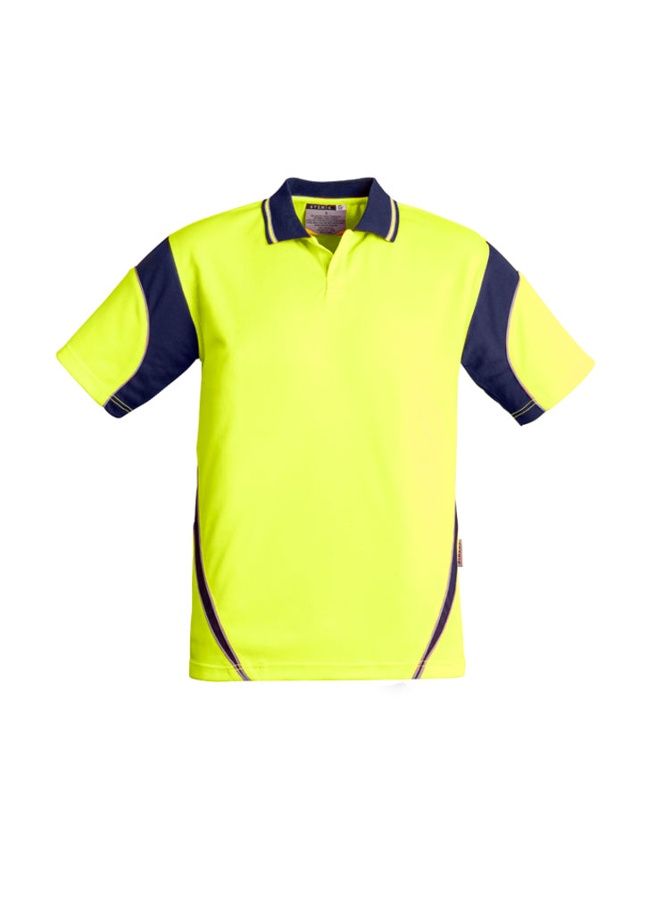 SYZMIK ZH248 - Mens Hi Vis Aztec Polo - S/S | Workin' Gear
